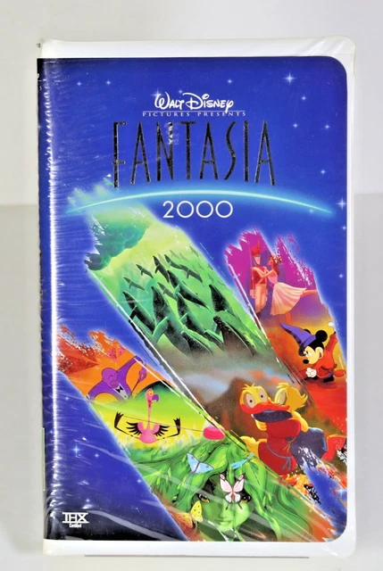 FANTASIA 2000 WALT Disney Animated Movie VHS Video Tape with Booklet £3 ...