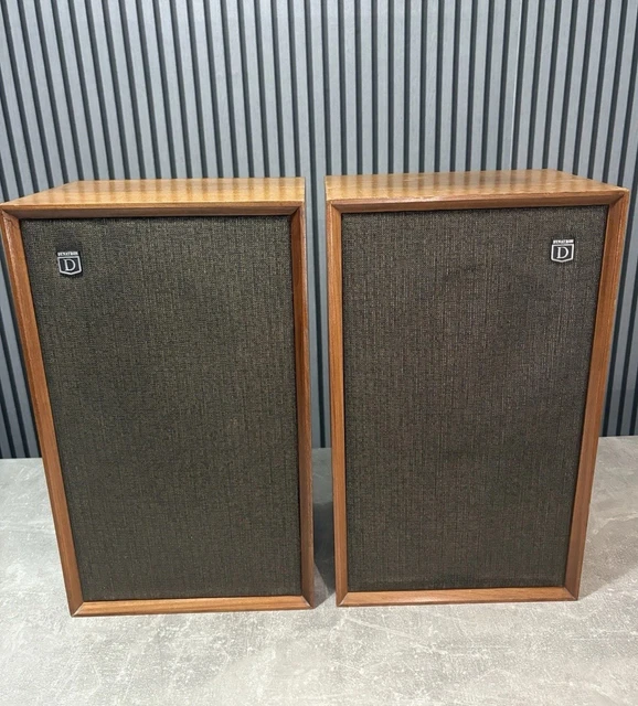 DYNATRON LS1514 VINTAGE Large Standing Speakers 50cm High £115.08 ...