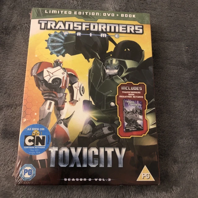 NEW TRANSFORMERS PRIME: Season 2 Volume 3 Toxicity Limited Edition Dvd ...