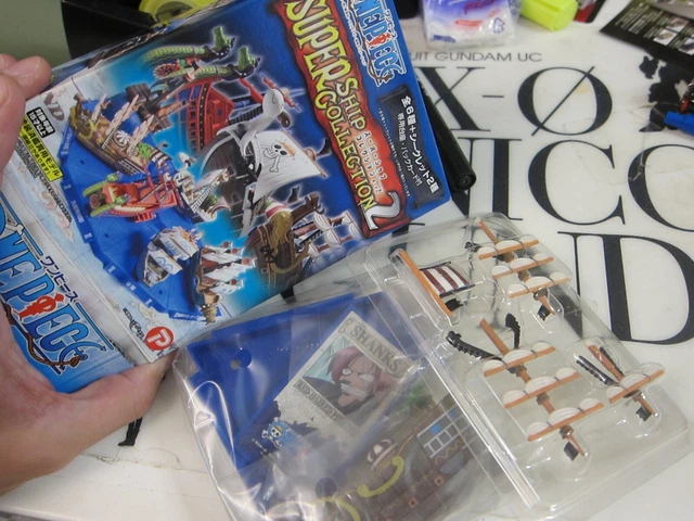 PLEX - ONE piece - Super Ship collection - SHANKS B - Mini Figure boat ...