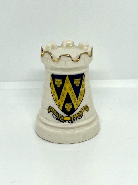 VINTAGE ARCADIAN CRESTWARE Castle Turret Model C #238 - Cleobury ...