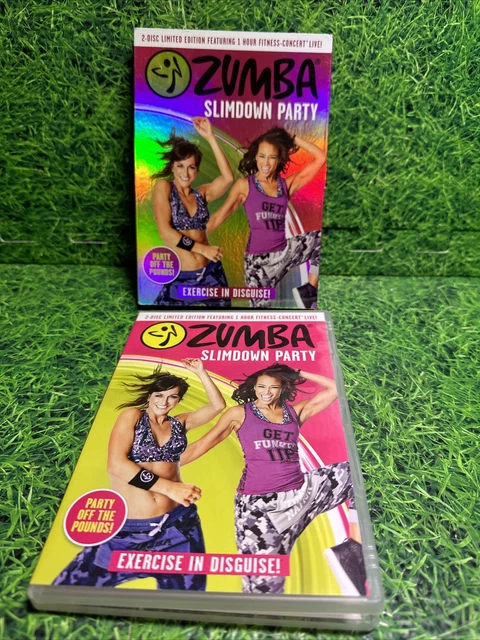 ZUMBA SLIMDOWN PARTY (2 Disc Limited Edition) [DVD] - DVD Fast Shipping ...