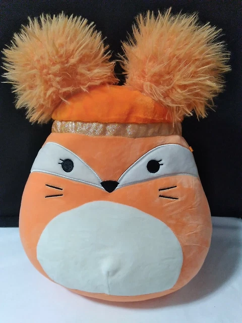 SQUISHMALLOWS SQUISHDOO SQUISH-DOO Mallora Orange Fox 12” Plush Toy ...
