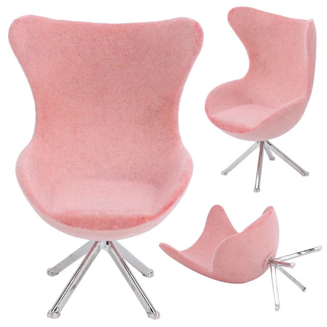 MOBILIER MINIATURE 1/12 Chaise De Maison De Poupée Miniature Pour L'étude 1:12 EUR 15,59 ...