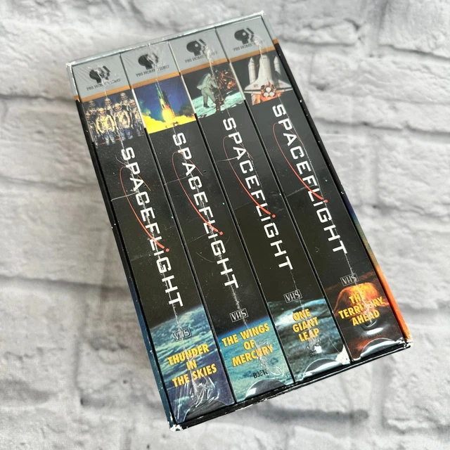 PBS HOME VIDEO Spaceflight Series VHS Boxset 1997 4 Tapes Videos Are ...