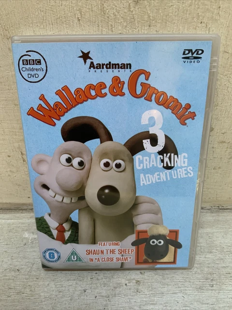 WALLACE & GROMIT - 3 Cracking Adventures DVD Wallace & Gromit (2007) £2 ...