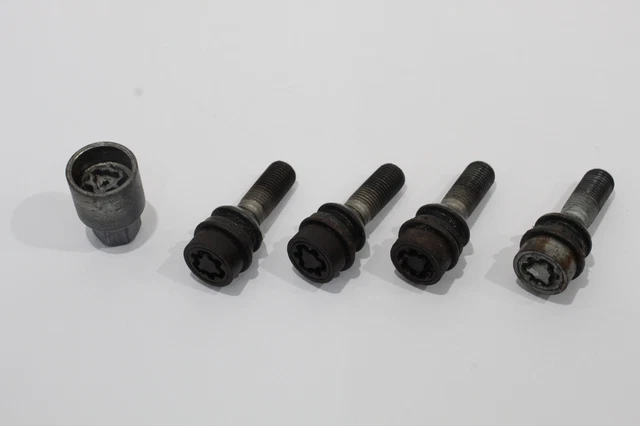 AUDI Q7 4L Locking Wheel Nuts Bolts Set With Key Code F 4L0698139B £59. ...