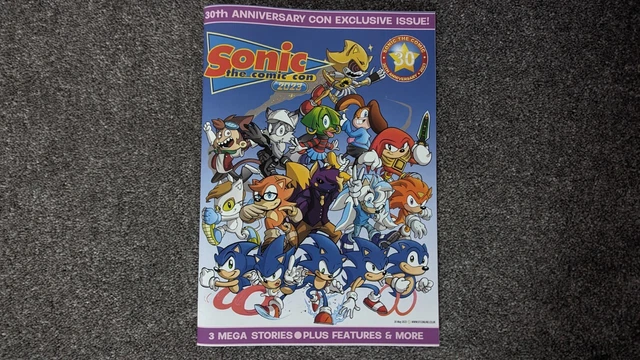 FLEETWAY SONIC THE Comic Con 2023 Special Exclusive 30th Anniversary ...