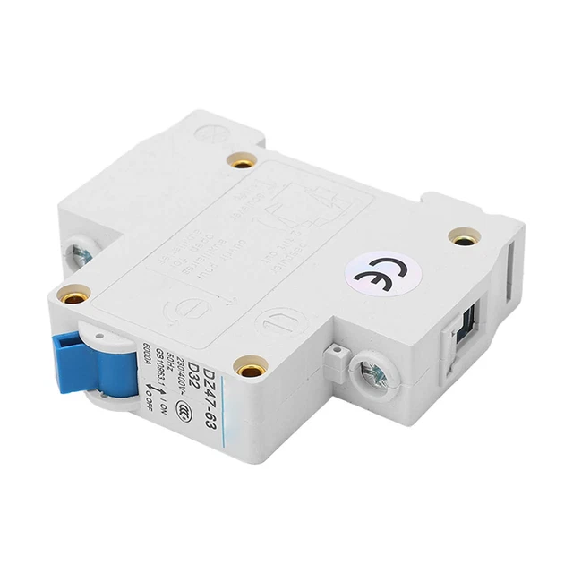 MINI CIRCUIT BREAKER 1P Miniature Circuit Breaker Current Isolator DIN ...