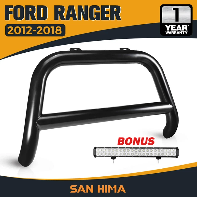 NUDGE BAR 3& Grille Guard for Ford Ranger T6 T7 PX 2012-2018 + Light ...