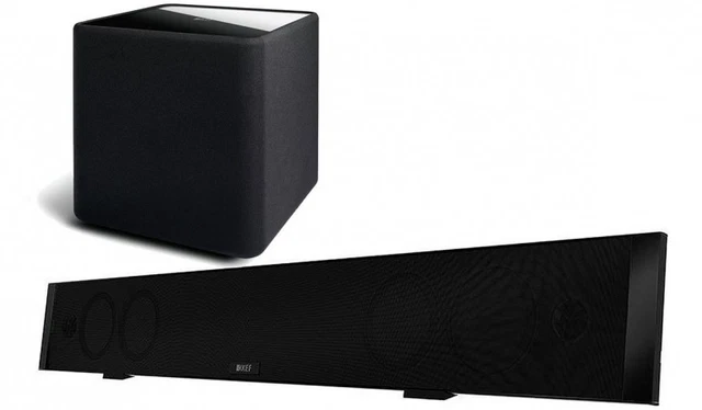 KEF V720W SUBWOOFER & Soundbar System - Black - Brand New £495.00 ...