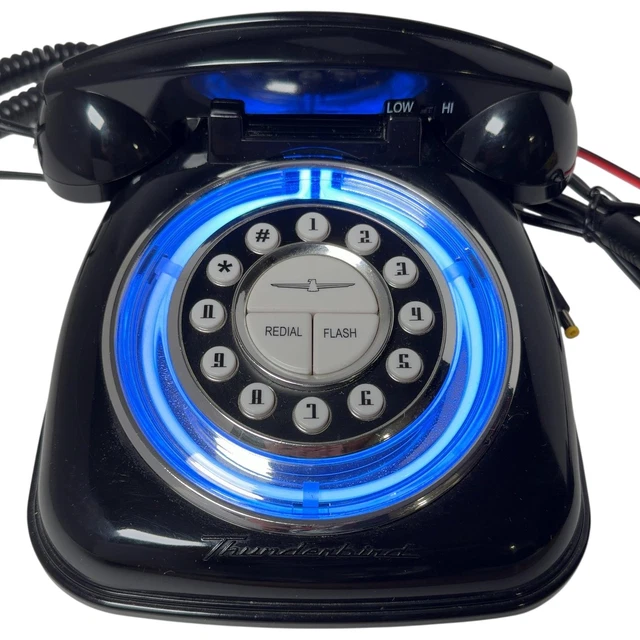 KING AMERICA THUNDERBIRD Neon Phone Model 0805 - Vintage Rotary ...