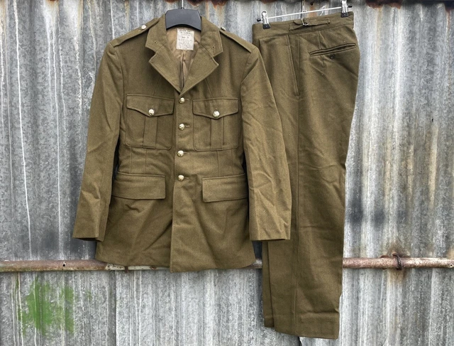1970'S BRITISH ARMY ISSUE No2 DRESS UNIFORM SET ROYAL REGIMENT OF WALES ...
