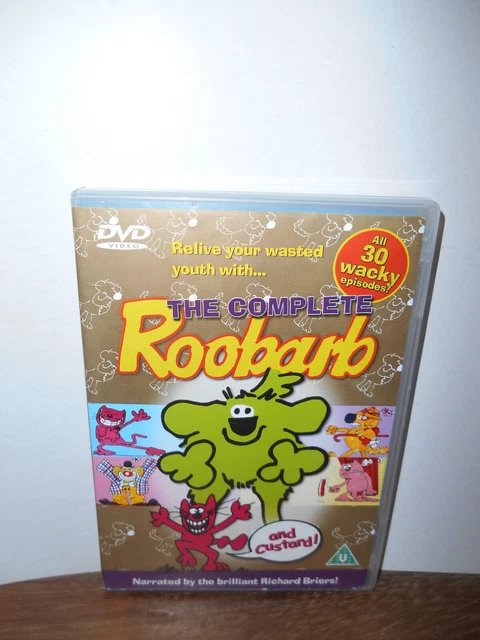 ROOBARB AND CUSTARD The Complete Series (Richard Briers) DVD £9.99 ...