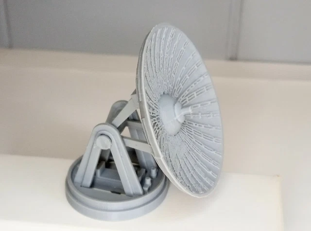 STAR WARS KENNER Vintage Millennium Falcon Parts - Radar Dish 3D ...