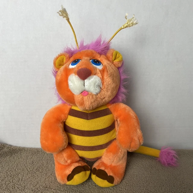 VINTAGE DISNEY THE Wuzzles Bumblelion Plush 1984 Hasbro Softies Lion ...