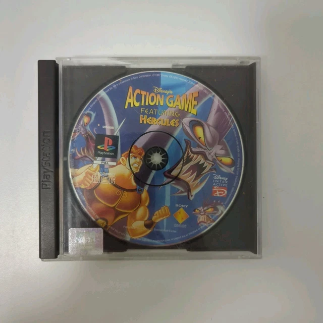 DISNEYS ACTION GAME Hercules Sony PlayStation PS1 PAL Disc and Case ...