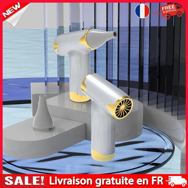 RECHARGEABLE ELECTRIC AIR Blower Gun Camping Fan for Cooling Cleaning ...