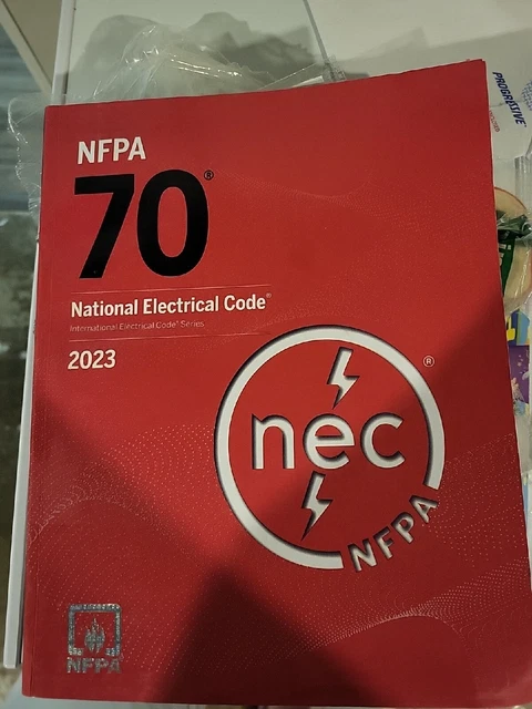 Nec 2023 Electrical Code Book