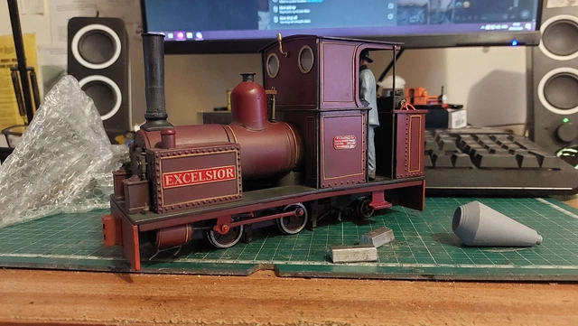 16MM SCALE/32MM EXCELSIOR Bagnall 0-4-2T Locomotive, 3D Print ...