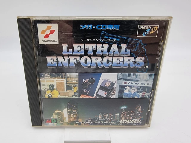 LETHAL ENFORCERS SEGA Mega CD Japon Used EUR 124,00 - PicClick FR