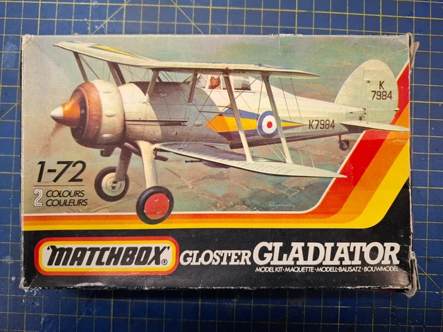 MATCHBOX - 1/72 Scale - Gloster Gladiator Model Kit £13.00 - PicClick UK