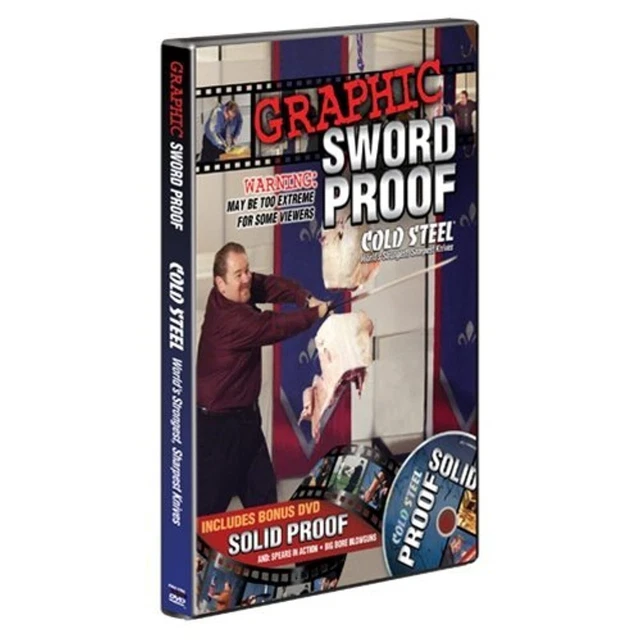 GRAPHIC SWORD PROOF Instructional DVD by Cold Steel Knives £18.06 ...