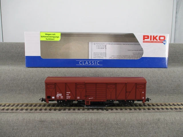 PIKO SPUR H0 54998 Güterwagen Schienenreinigungswagen Gbs1543 der DR in ...