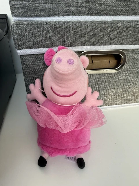PEPPA PIG BALLERINA Ballet Dancer Soft Toy 7" Plush Pink £6.95 ...