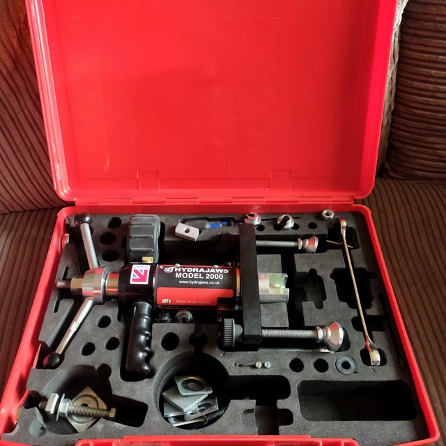 HYDRAJAWS MODEL 2000 Pull Out Tester Anchor Tester Kit CALIBRATED NOV ...