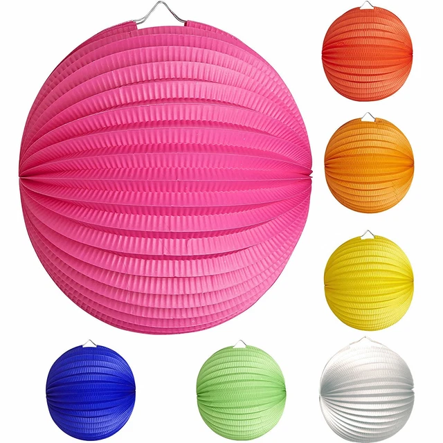 LAMPION LATERNE PAPIERLAMPION Papier 22cm Party Deko Partydeko ...