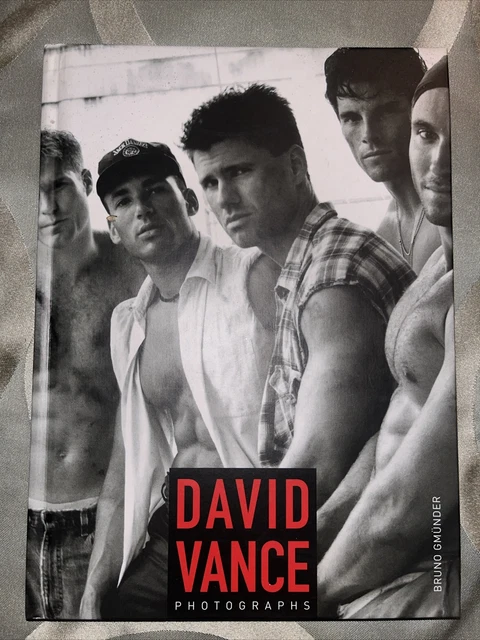 PHOTOGRAPHS DAVID VANCE Alpha Male Muscle Models Book Bruno Gmunder ...