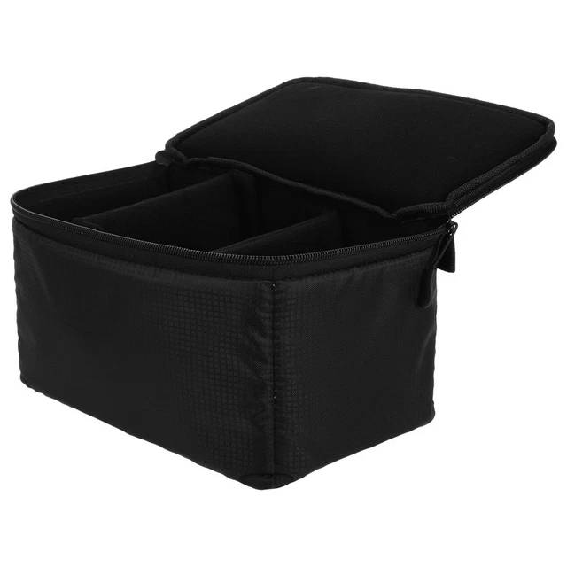 CAMERA BAGS FOR Photographers Lens Case Small Cube Insert Backpack $36. ...