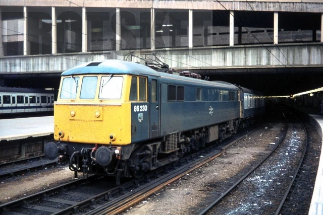 35MM SLIDE BR British Railways Electric Loco Class 86 86230 c1981 ...