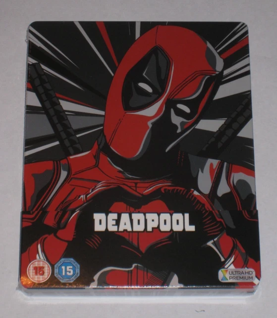DEADPOOL 4K BLU Ray Steelbook Limited Edition UK Zavvi Exclusive Sealed ...