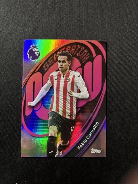 FABIO CARVALHO GENERATION Now Topps 2026 Brentford Fc £1.17 - PicClick UK