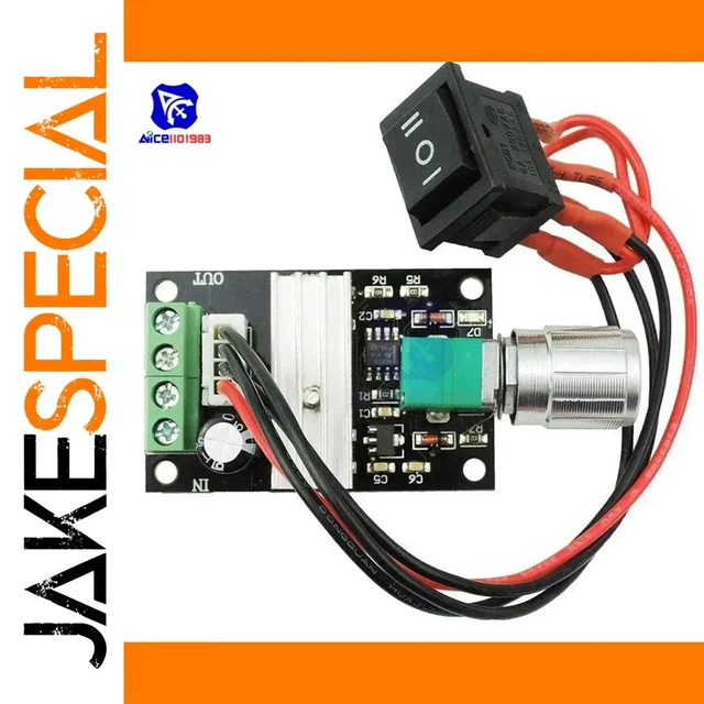 JAKESPECIAL – PWM Motor Speed Controller 6-28V 3A EUR 23,99 - PicClick FR