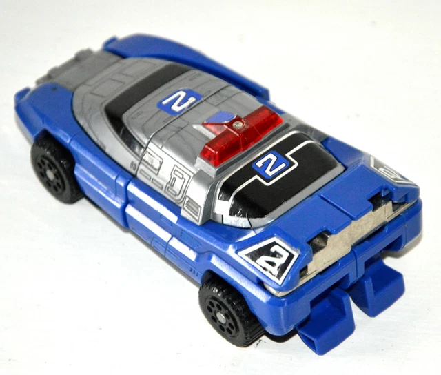 ROBOT VOITURE POWER RANGERS Turbo Deluxe Rescue Megazord Blue 2 Police ...