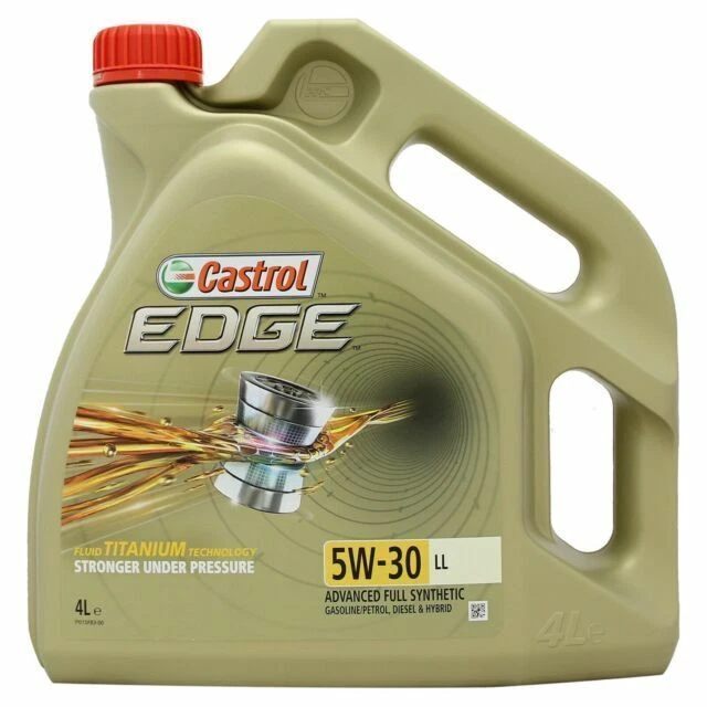CASTROL EDGE 5W-30 LL Engine Oil - 4L Fully Synthetic BMW Porsche ...