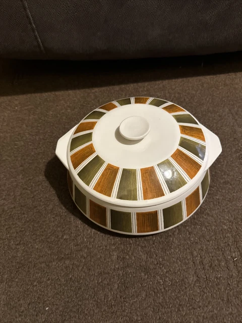 LORD NELSON VINTAGE Pottery ‘Bermuda’ Pattern Serving/Casserole Dish £ ...