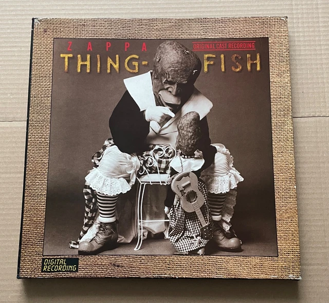 FRANK ZAPPA THING Fish USA 3LP Box set BARKING PUMPKIN Records SKCO ...