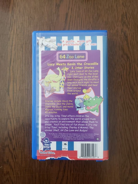 IT'S ITSY BITSY Time! 64 Zoo Lane - Lucy Meets Kevin The Crocodile VHS ...