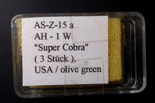 ARGOS AS-Z-15A - 1:1250 AH-1W Super Cobra (verde oliva) (x3) EUR 14,95 ...