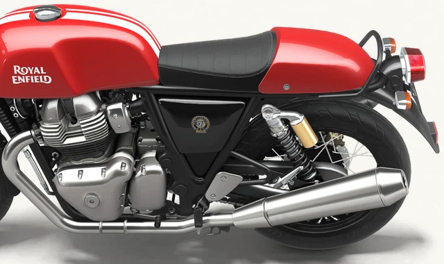 ROYAL ENFIELD GT 650 & Interceptor 650 "PREMIUM TOURING DUAL SEAT & RED ...