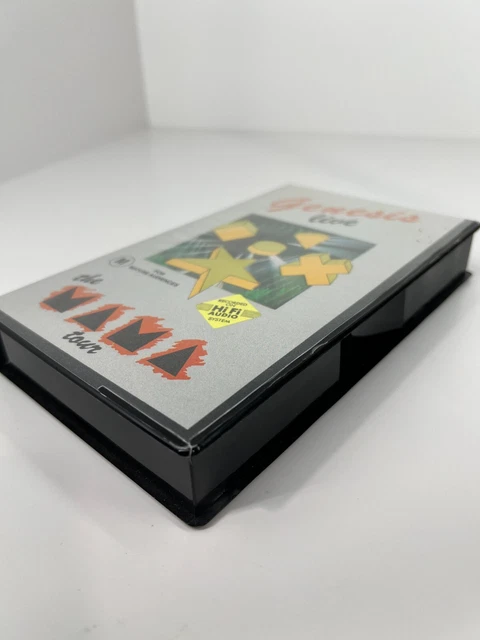 GENESIS LIVE THE Mama Tour Music VHS tape Virgin Video 1985 Hi-fi audio ...