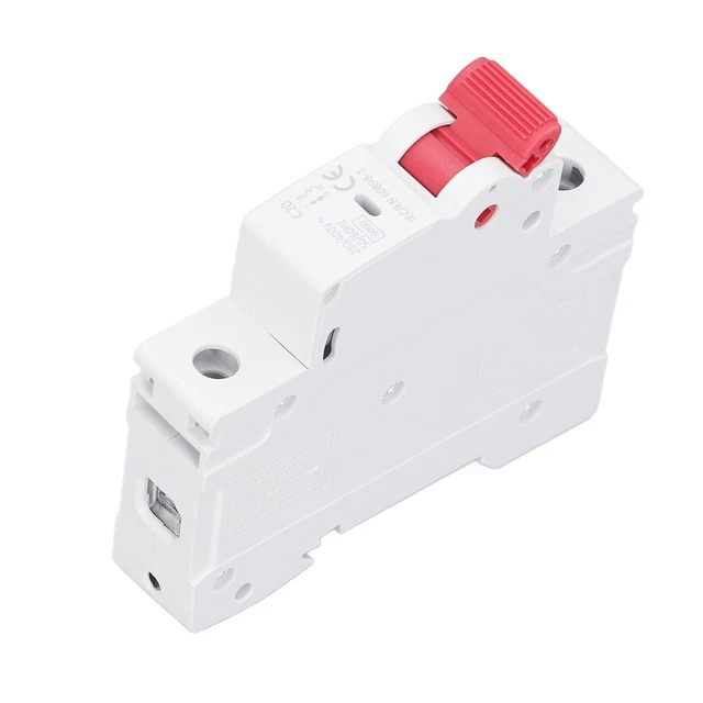 MINIATURE CIRCUIT BREAKER 1P 6KA Small Electrical Circuit Breaker 230V ...