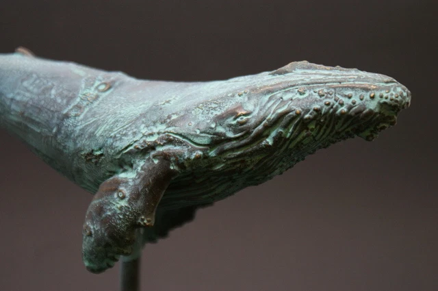 BRONZEFIGUR 'BUCKELWAL -HUMPBACK WHALE'' by "RUCHOS" - Limited Edition ...