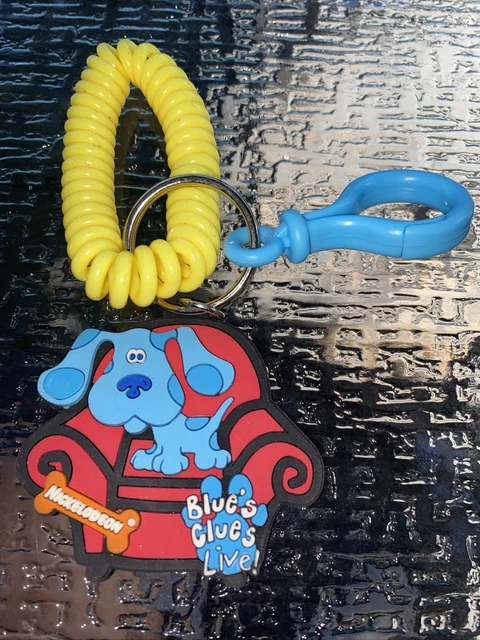 NICKELODEON NICK Jr. Vintage 1999 Blues Clues Live Dog Key Chain EUR 17 ...
