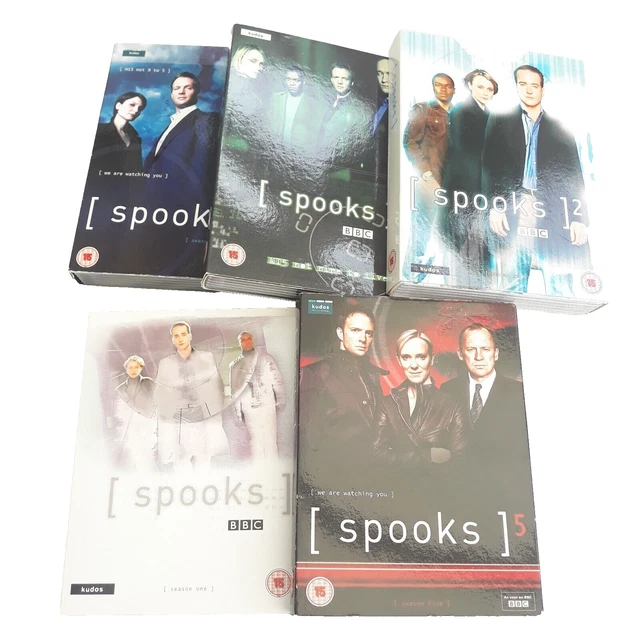 SPOOKS SEASONS 1-5 DVD Box Sets BBC TV Series UK MI-5 Spy Drama EUR 24,33 - PicClick IT