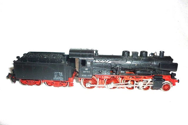 FLEISCHMANN PICCOLO MODELLINO ferroviario 7160 locomotiva a vapore BR ...